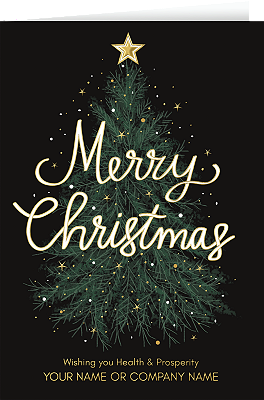 Happy Holidays Ethereal Tree Card, 1030975 | The Gallery Collection